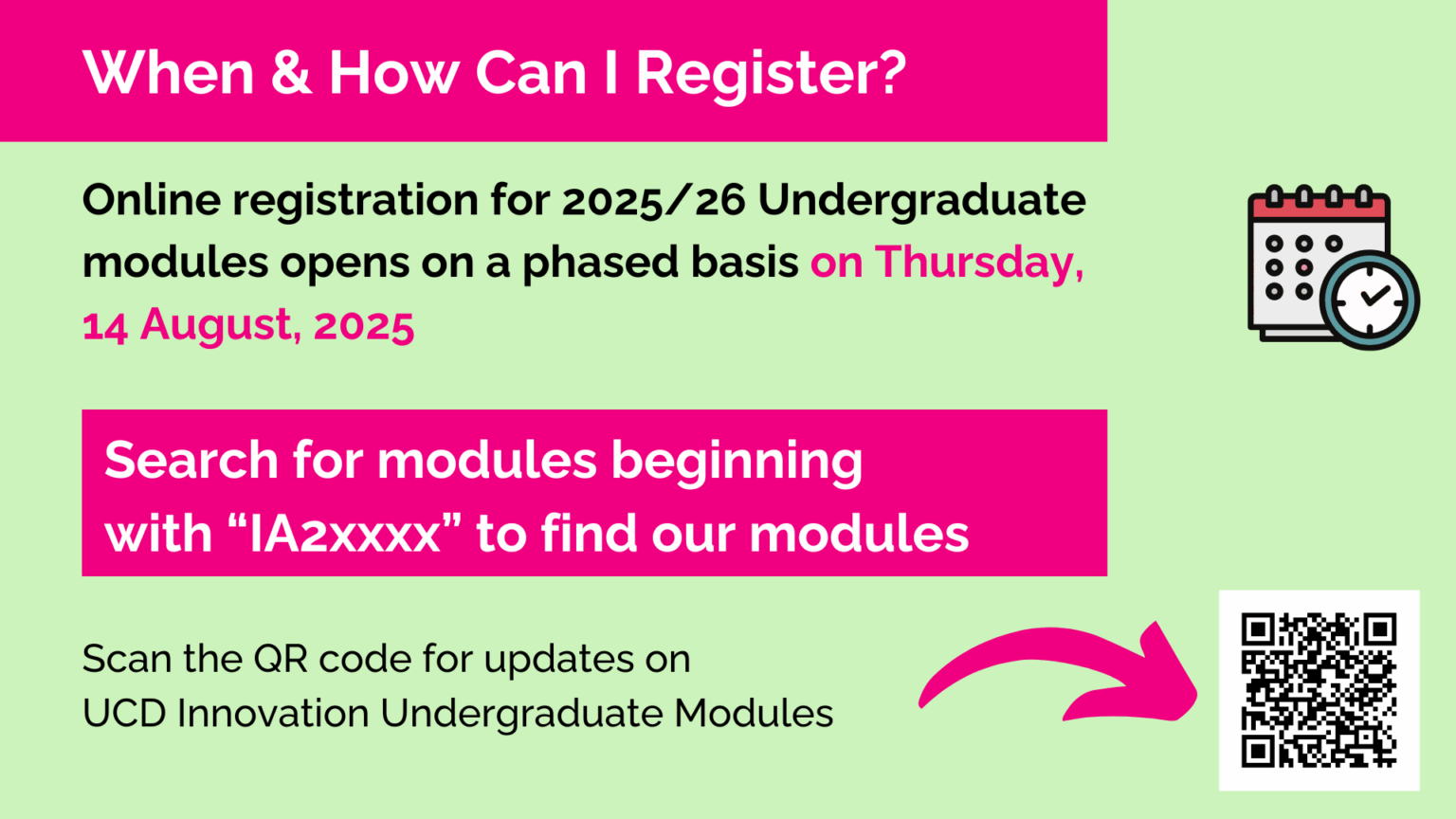 Learn with us UCD Undergraduate Modules - UCD Innovation Academy