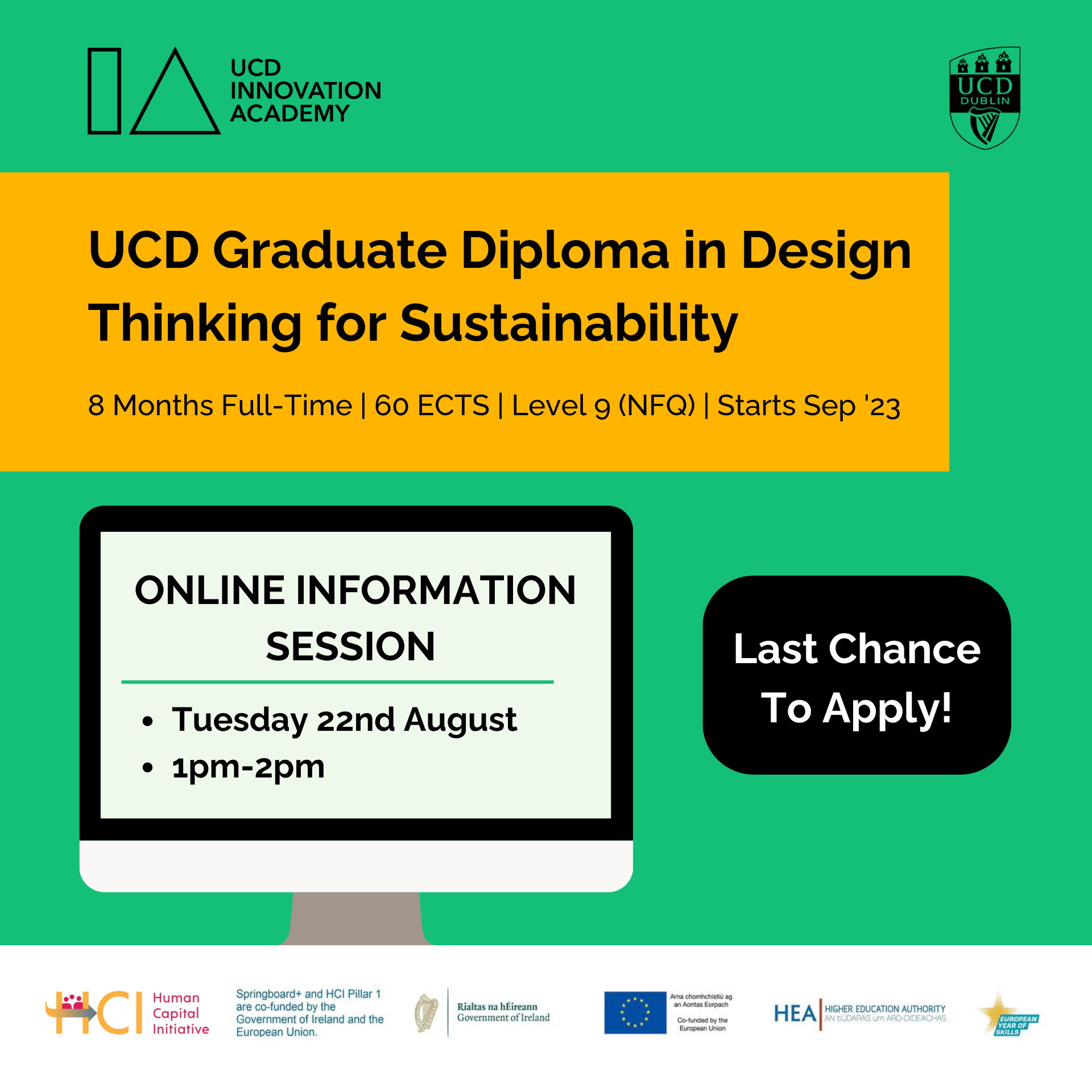 Online Info Session: Design Thinking for Sustainability